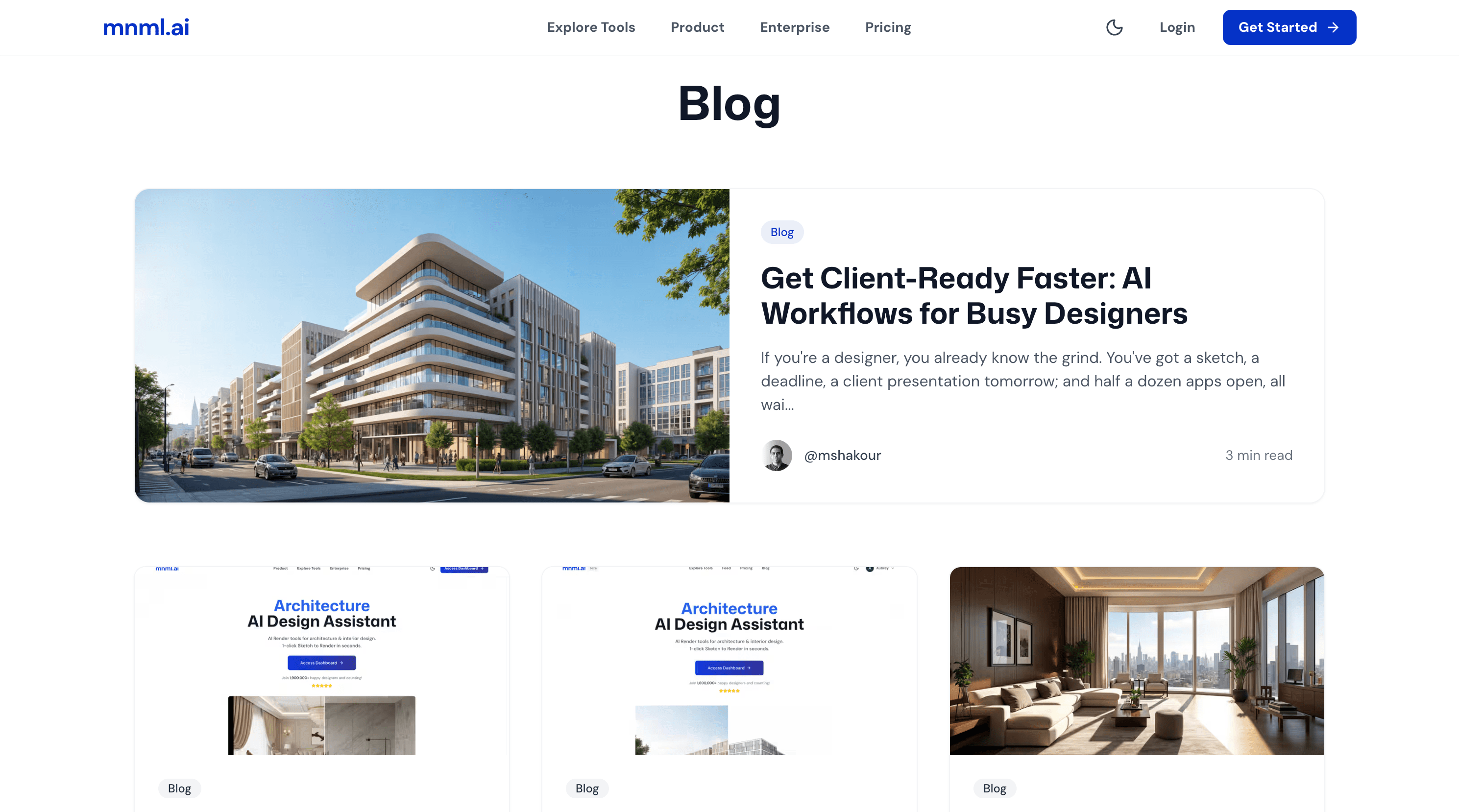 Blog Mnml Ai